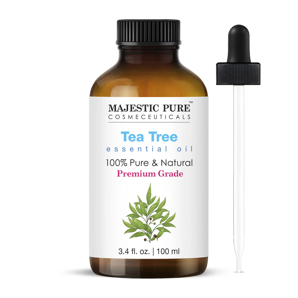 Tea Tree Essential Oil | 100% Pure and Natural | 3.4 fl oz – Majestic ...