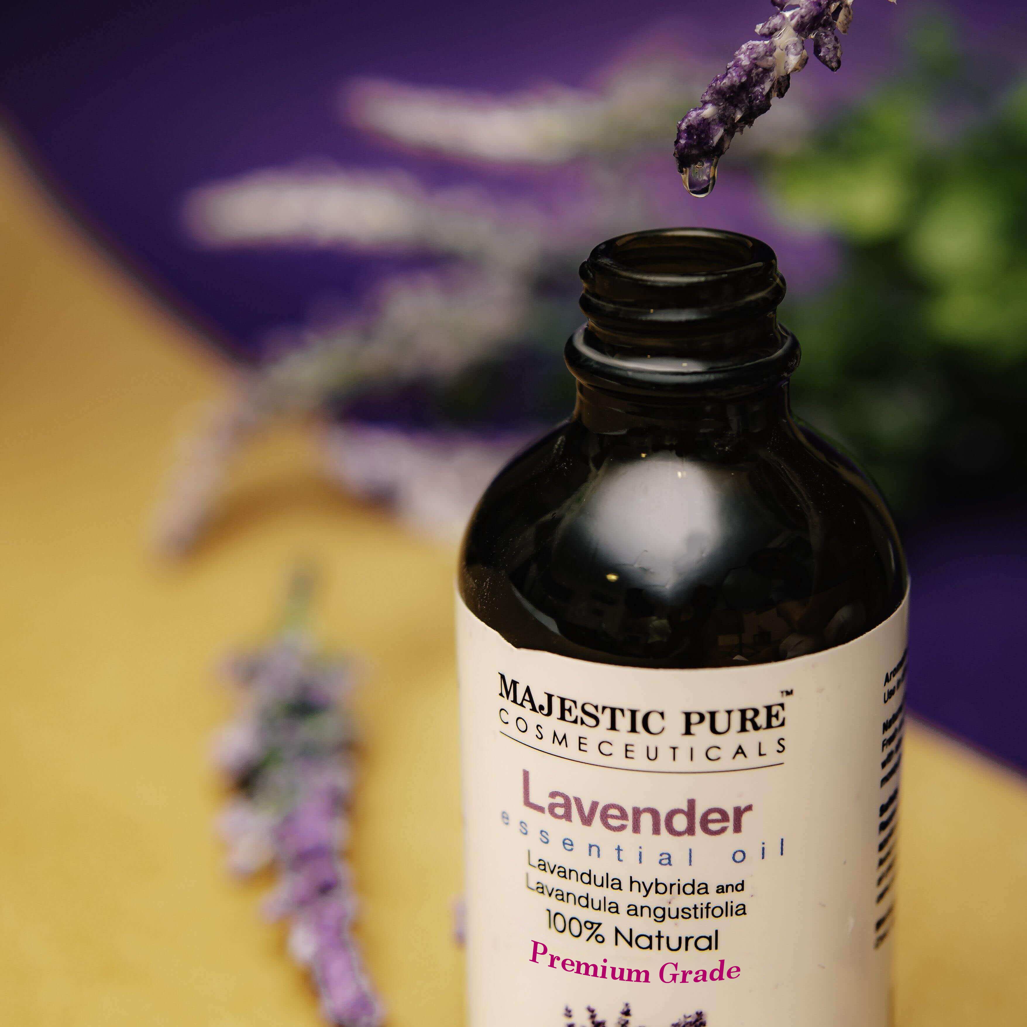 100% Pure Lavender Essential Oil | Majestic Pure Aromatherapy ...