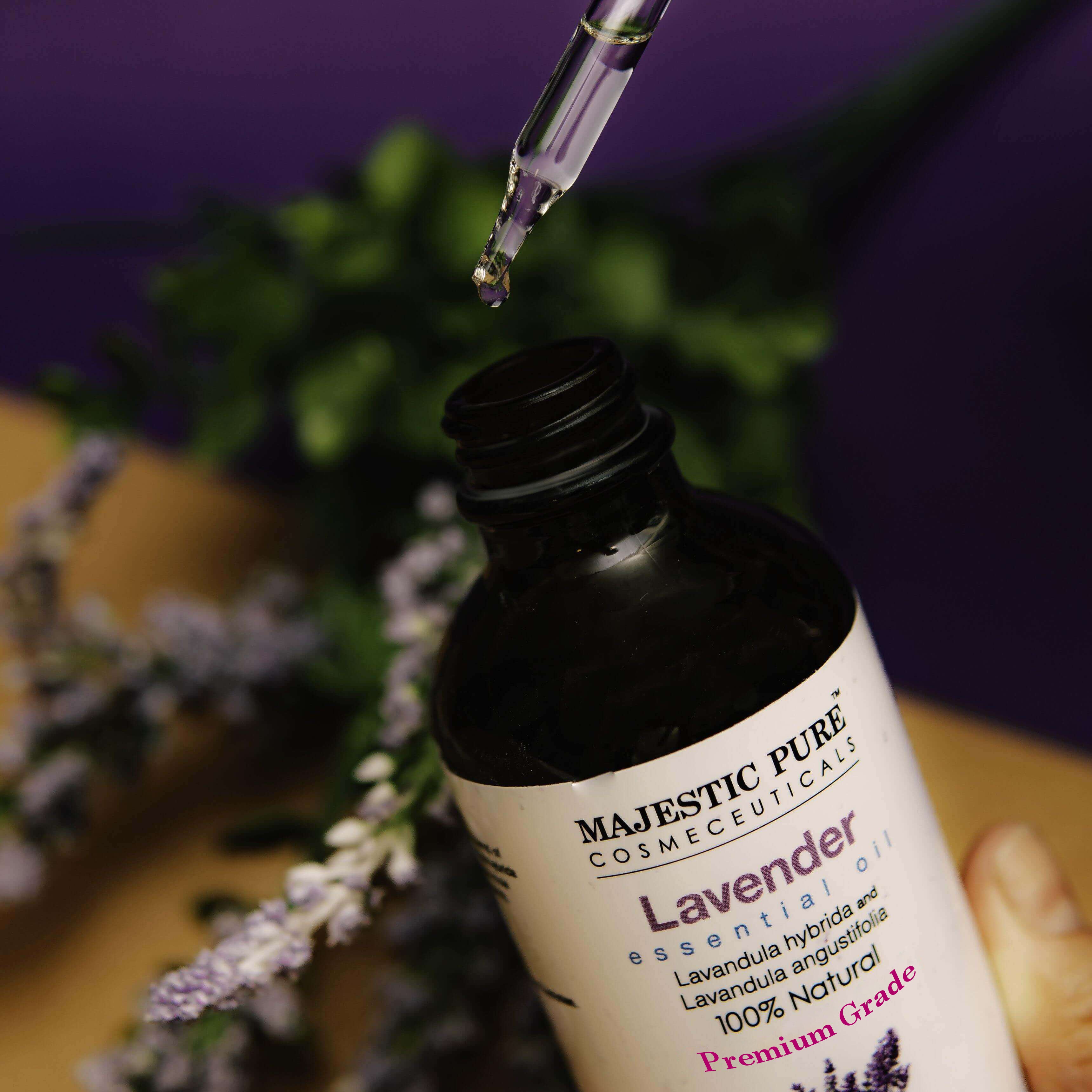 100% Pure Lavender Essential Oil | Majestic Pure Aromatherapy ...