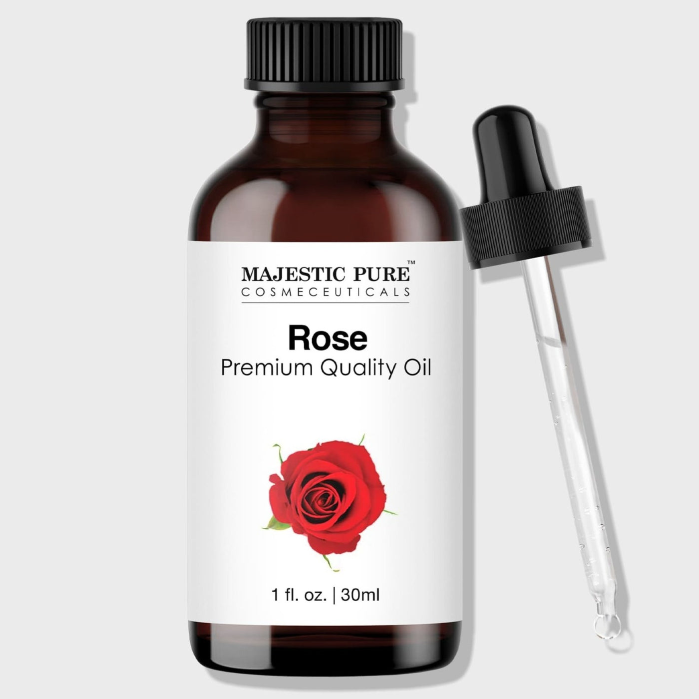 100% Pure & Natural Rose Essential Oil | Pure Rose Oil – Majestic Pure ...