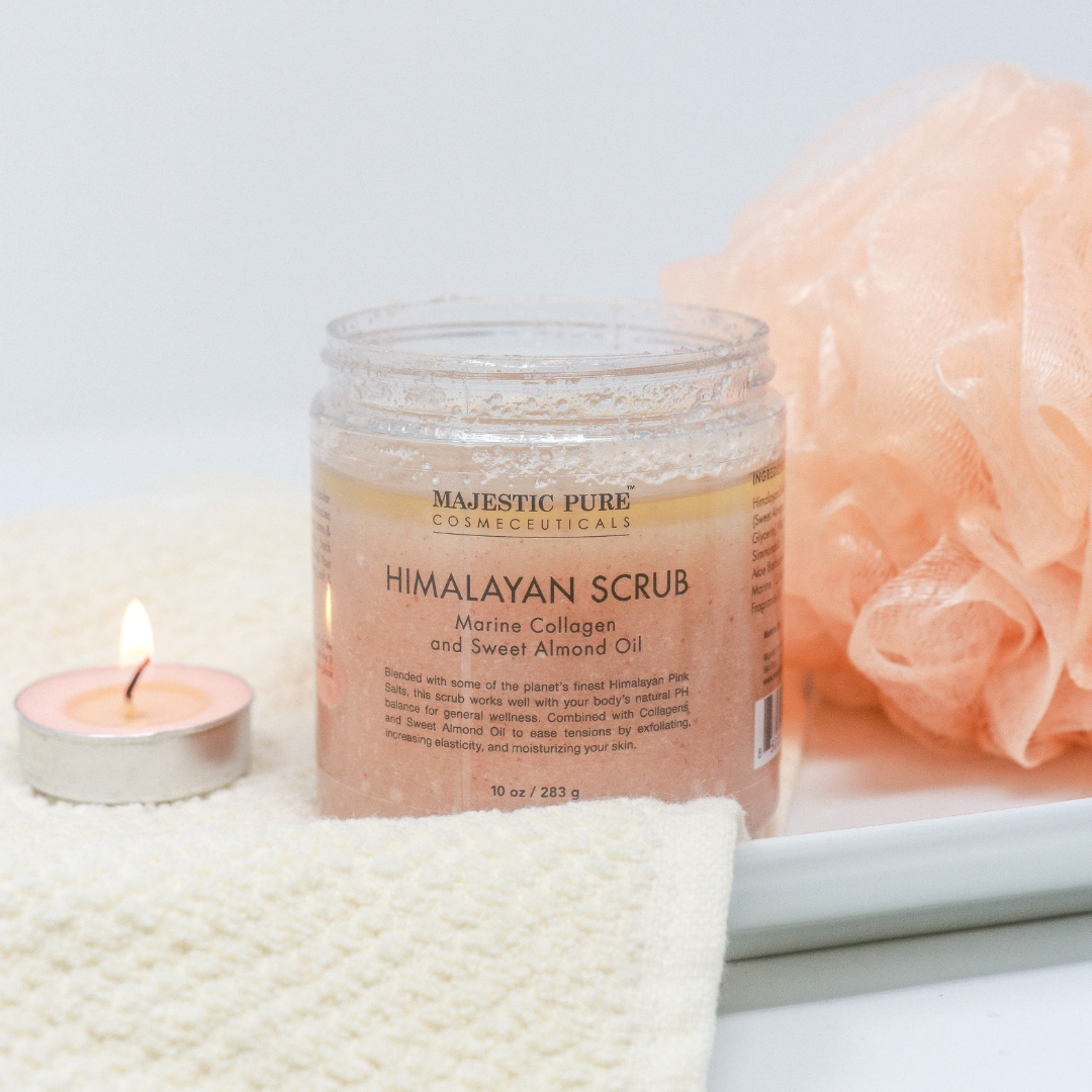 Himalayan Scrub with Collagen - 10 oz – Majestic Pure Cosmeceuticals